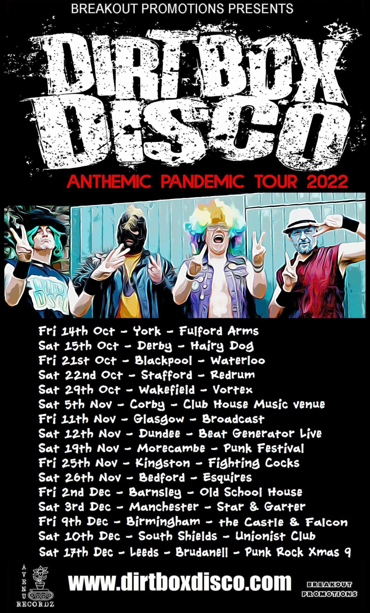 DIRT BOX DISCO – alternative punk rock band