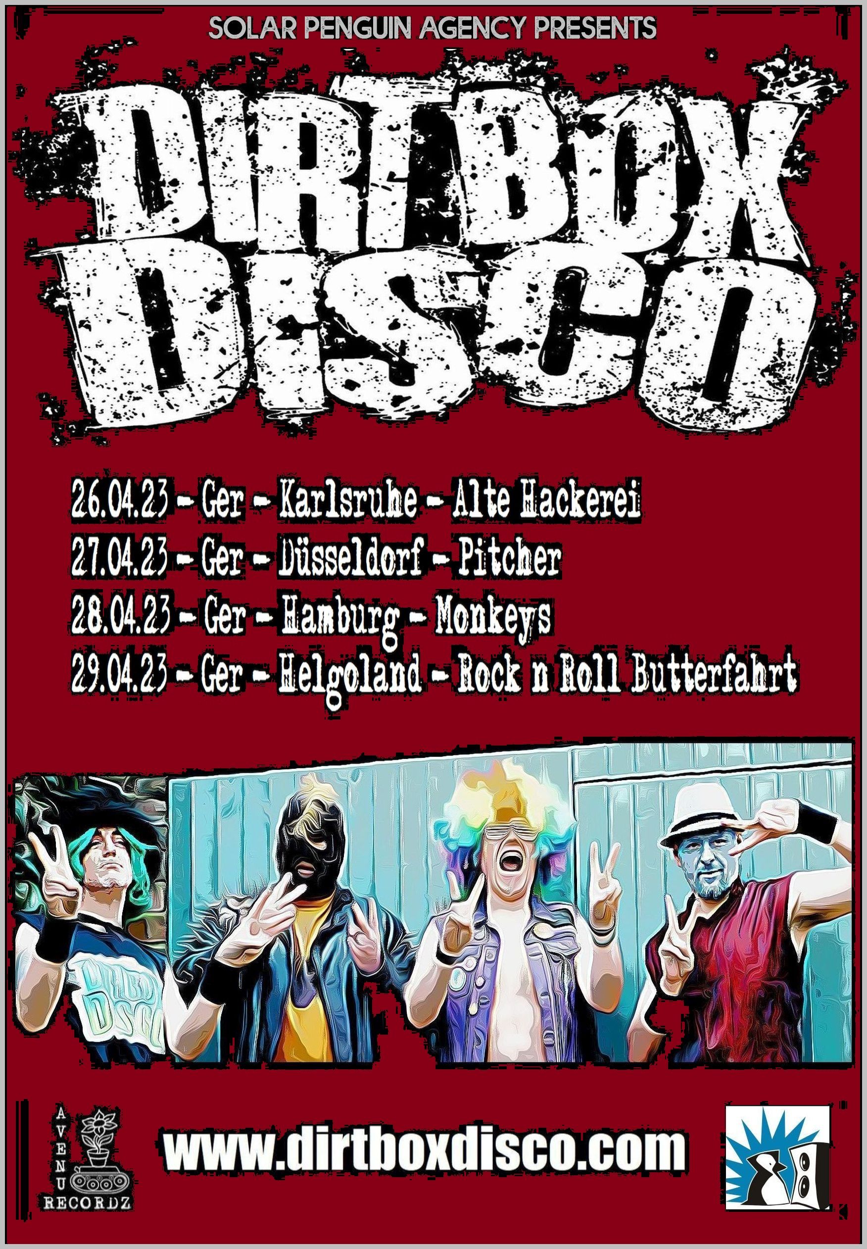 DIRT BOX DISCO – alternative punk rock band